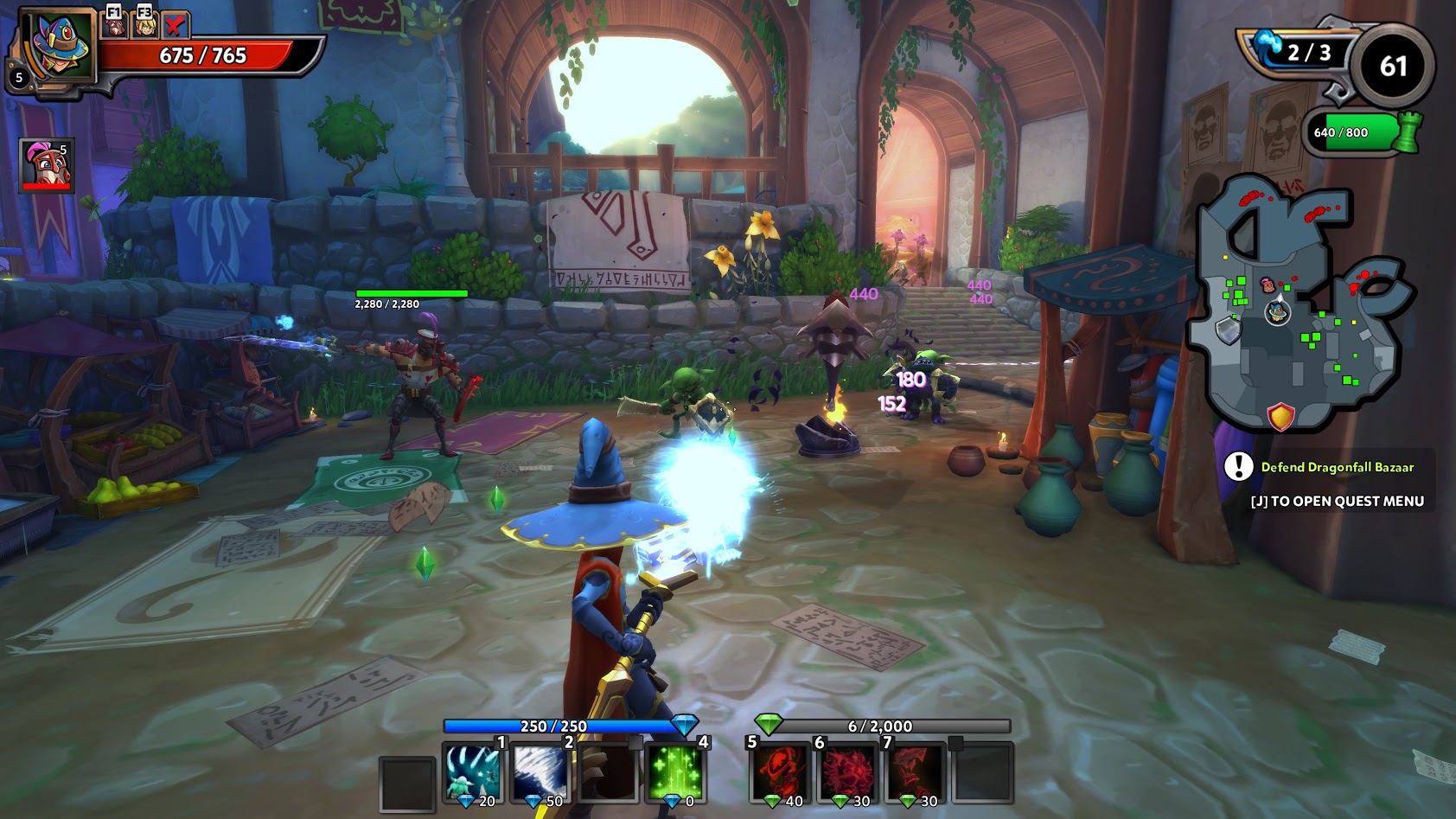 Dungeon Defenders 2 • Co-Op Cake