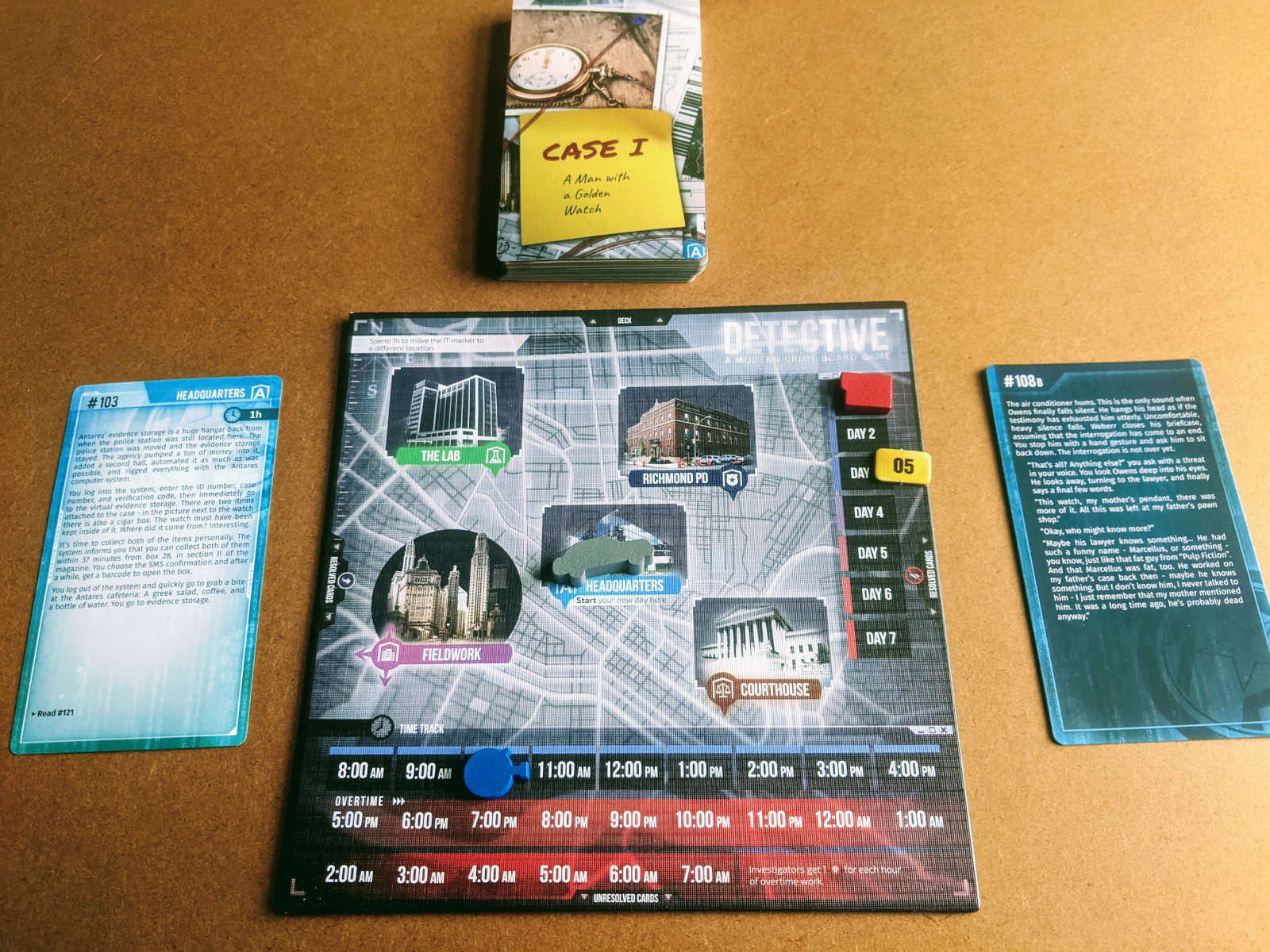 Detective: A Modern Crime Board Game • Co-Op Cake